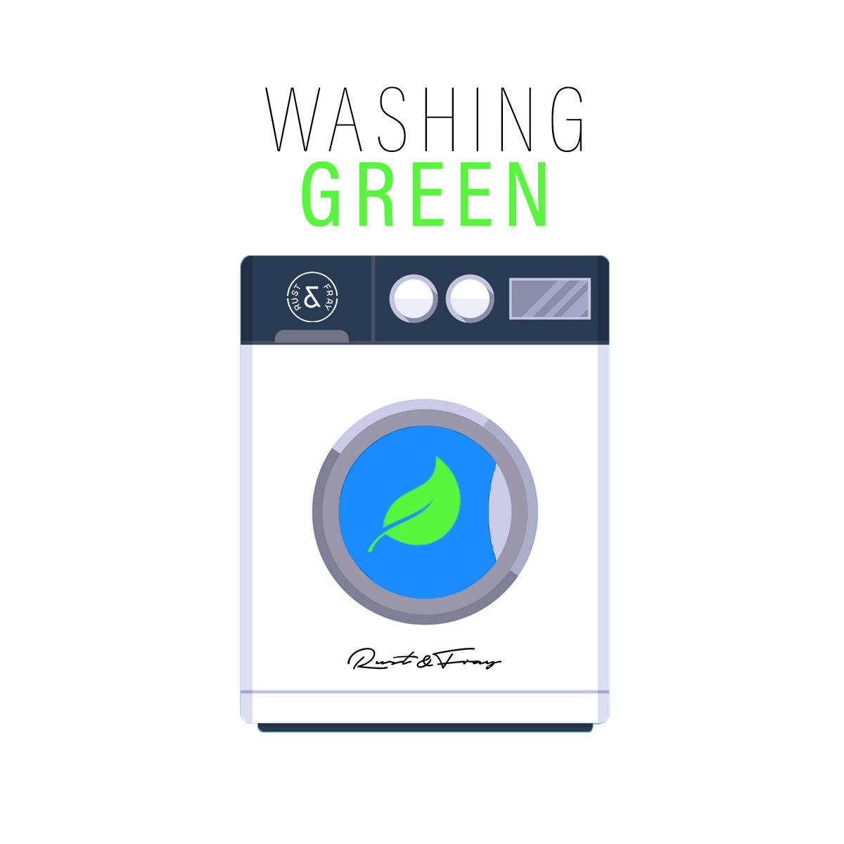 Washing Green: How to clean your clothes environmentally – Rust & Fray